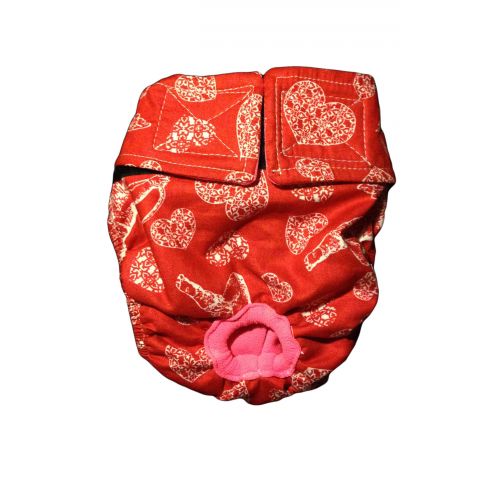 Barkertime Argyle Escape-Proof Washable Dog Diaper Overall