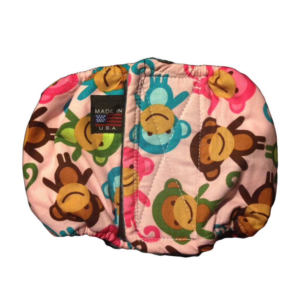 Barkertime Navy Blue Premium Waterproof Dog Diaper - Made in USA