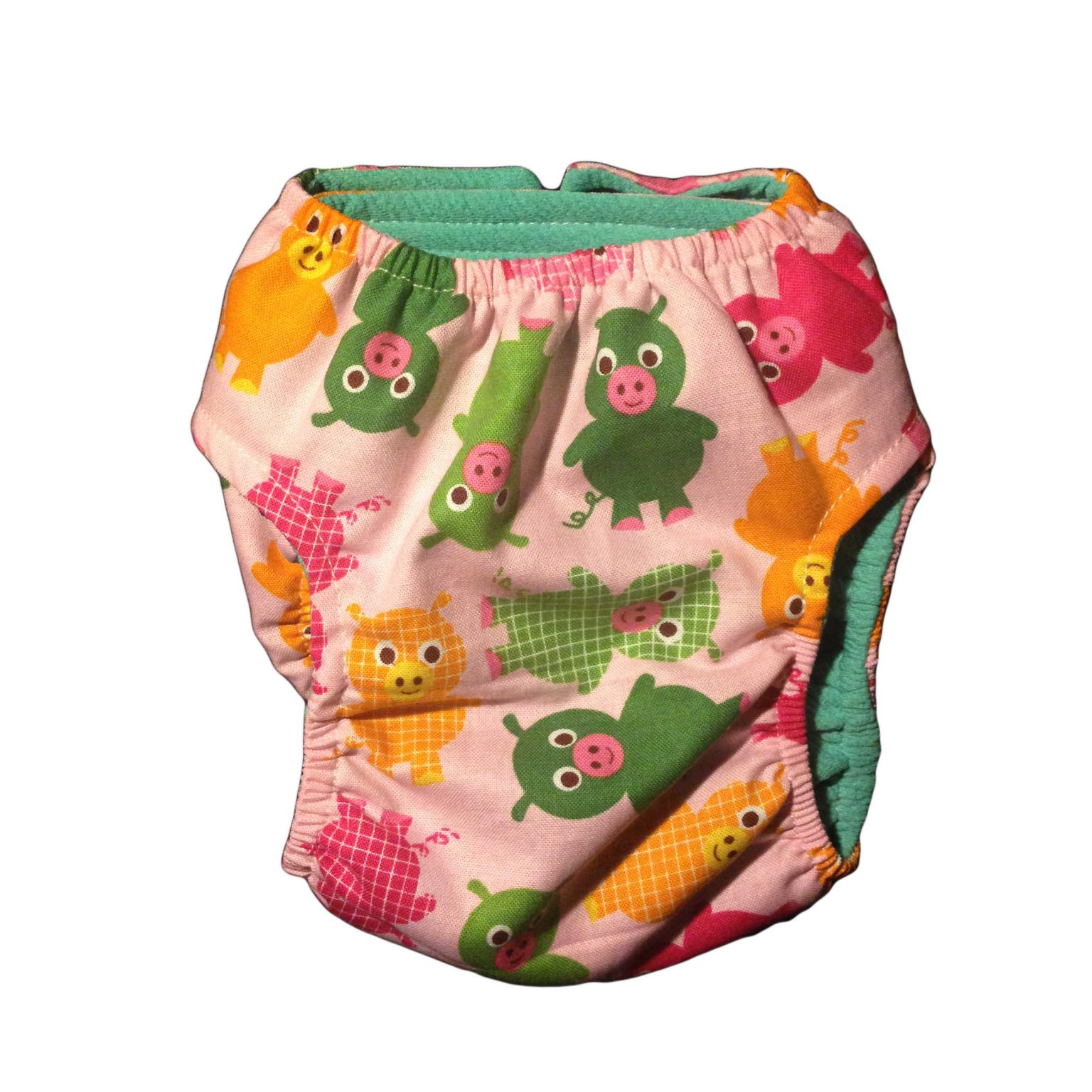 Barkertime Happy Pigs Premium Waterproof Dog Diaper