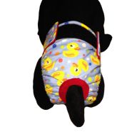 Barkertime Duckie Premium Waterproof Dog Diaper