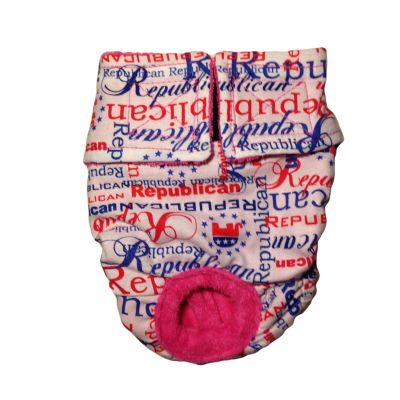 Barkertime Republican Washable Dog Diaper