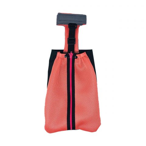 Barkertime Red Argyle Dog Drag Bag - Made in USA