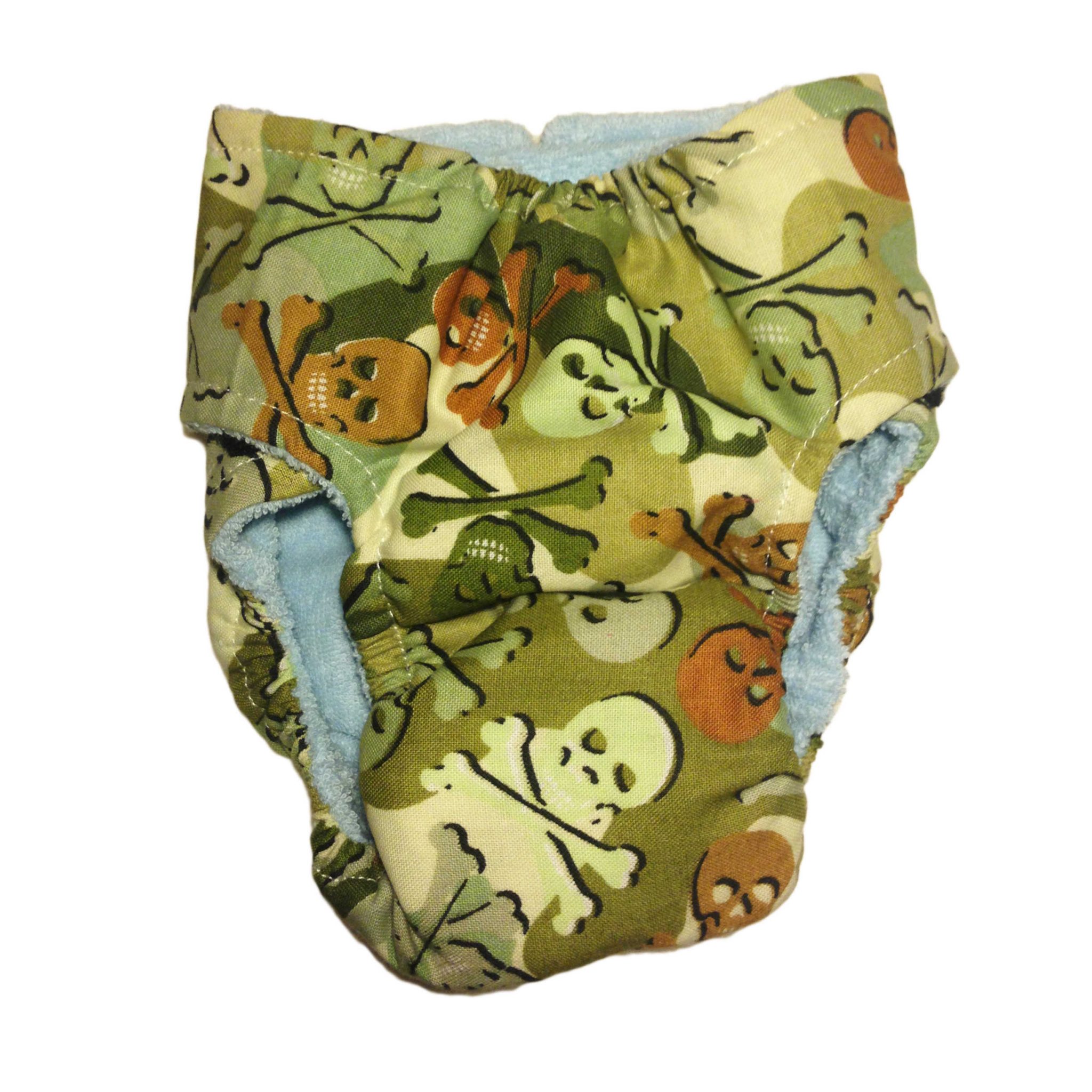 Barkertime Camo Skulls Dog Diaper