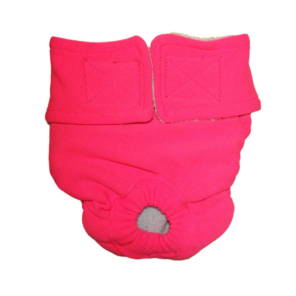 Barkertime Denim Premium Waterproof Dog Diaper for Male and Female Dogs