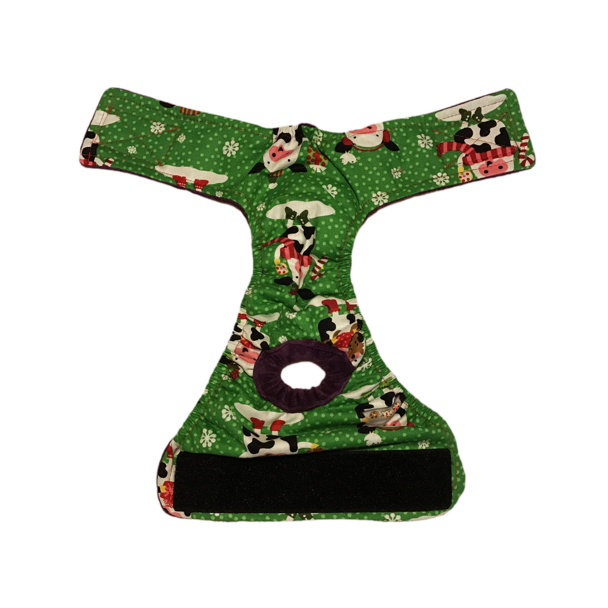 Barkertime Holiday Cows Dog Diaper