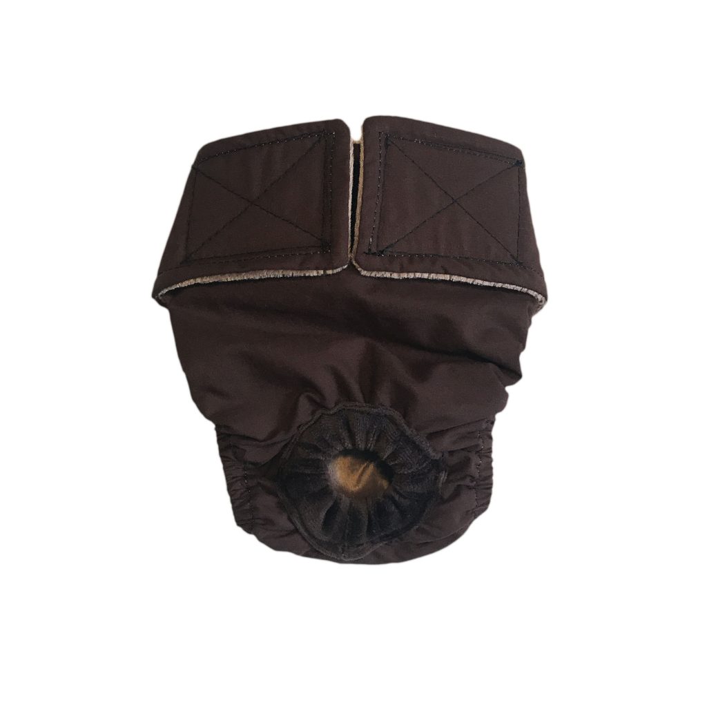 Barkertime Chocolate Brown Dog Diaper
