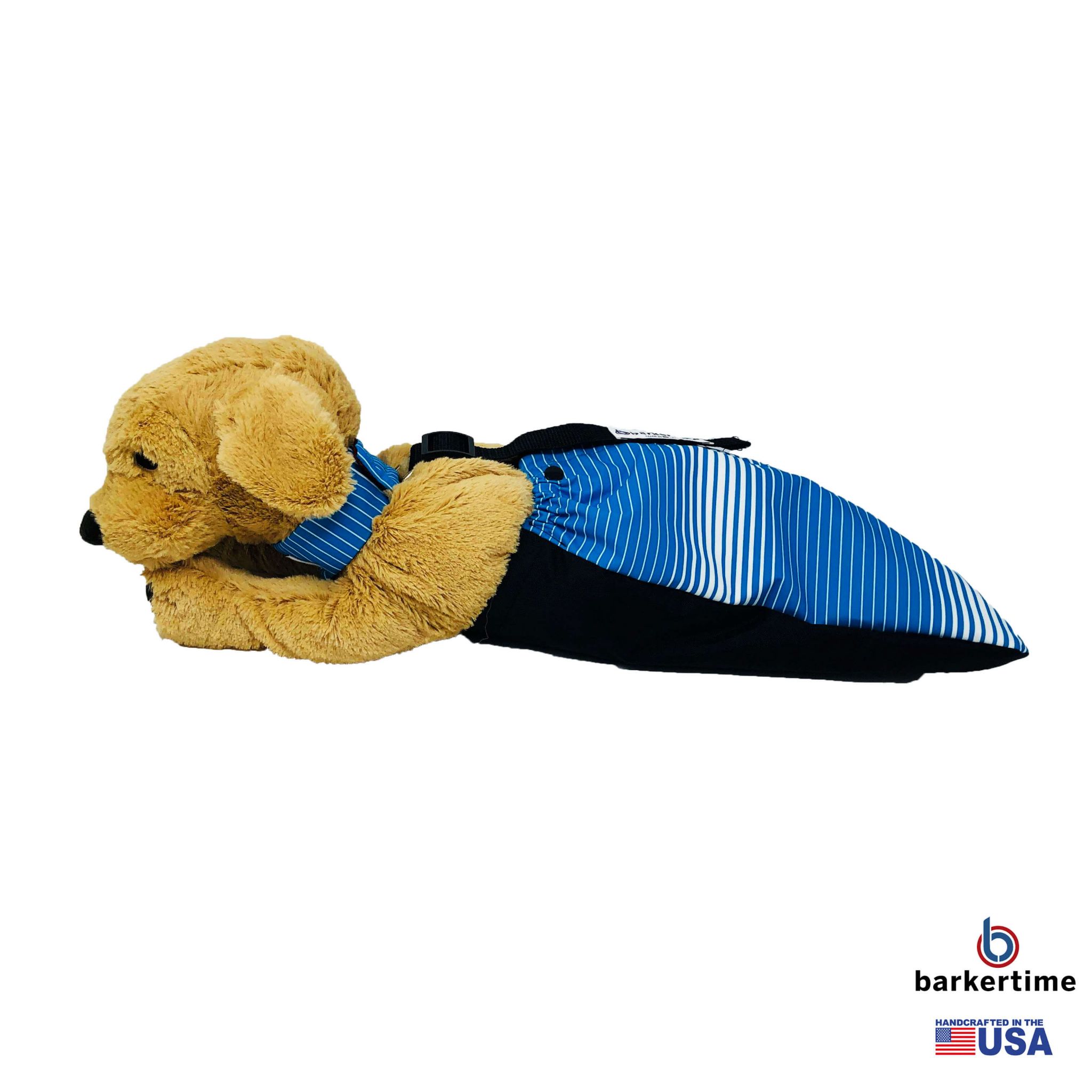 Barkertime Black and White Gingham Dog Drag Bag - Made in USA