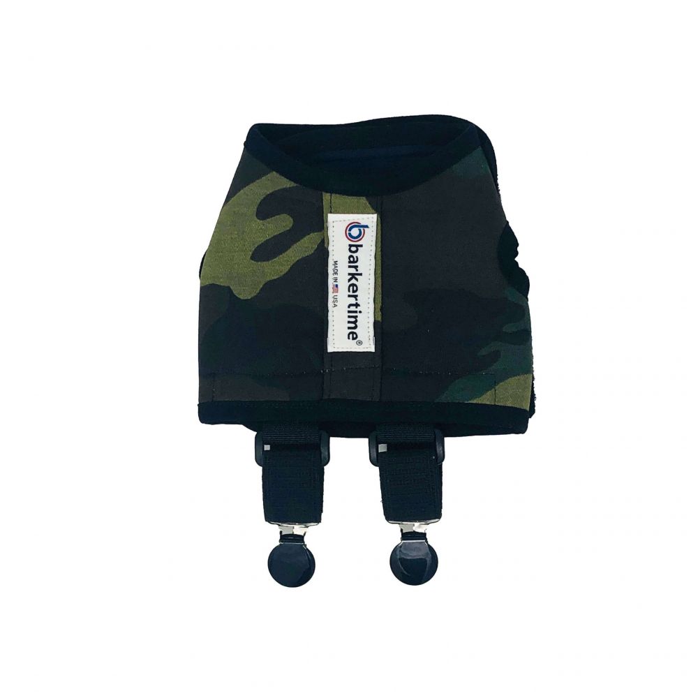 Barkertime Burgundy Mesh Diaper Suspender Harness to Keep Dog Diapers On