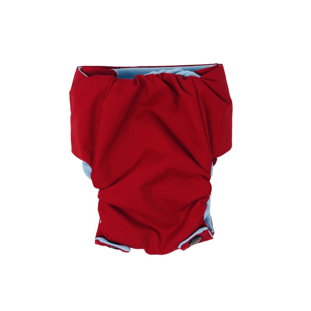 Barkertime Red Polka Dot Dog Diaper Snappy