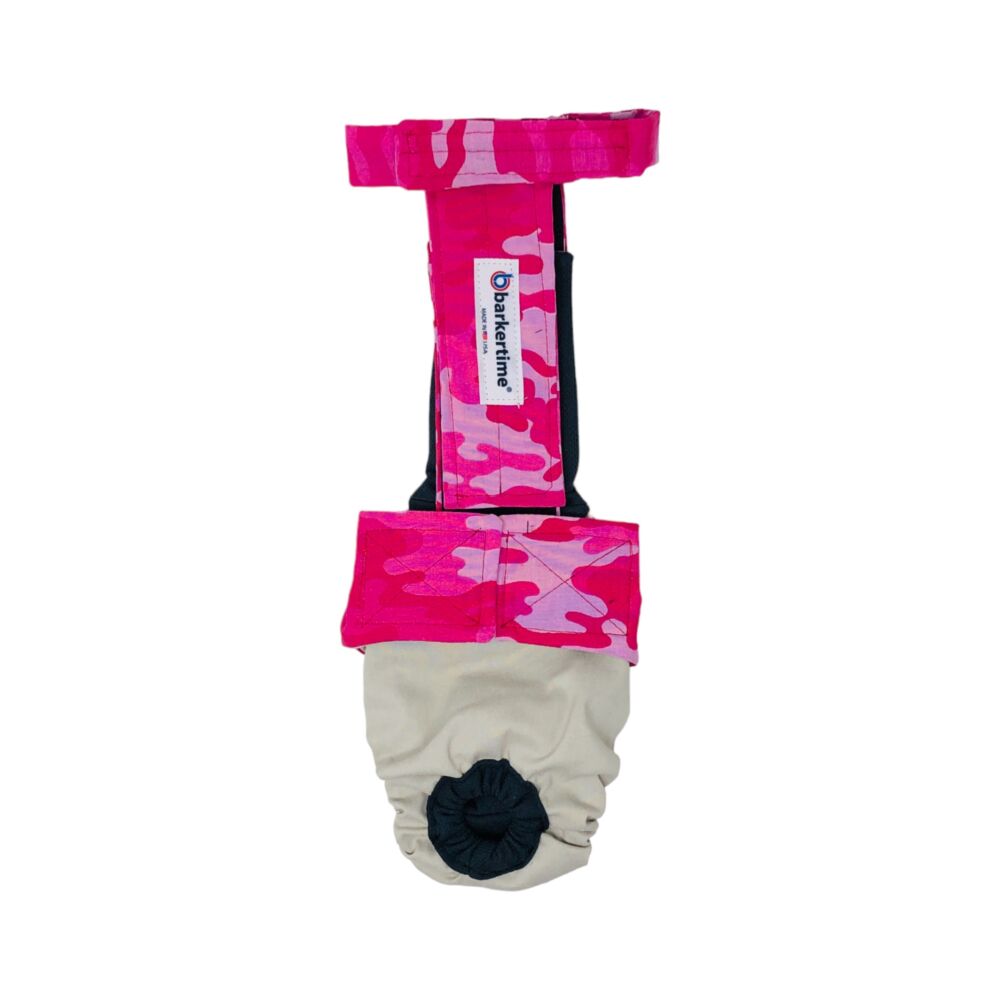 Dog Diapers That Stay On - Made in USA - 100% Waterproof & Absorbent