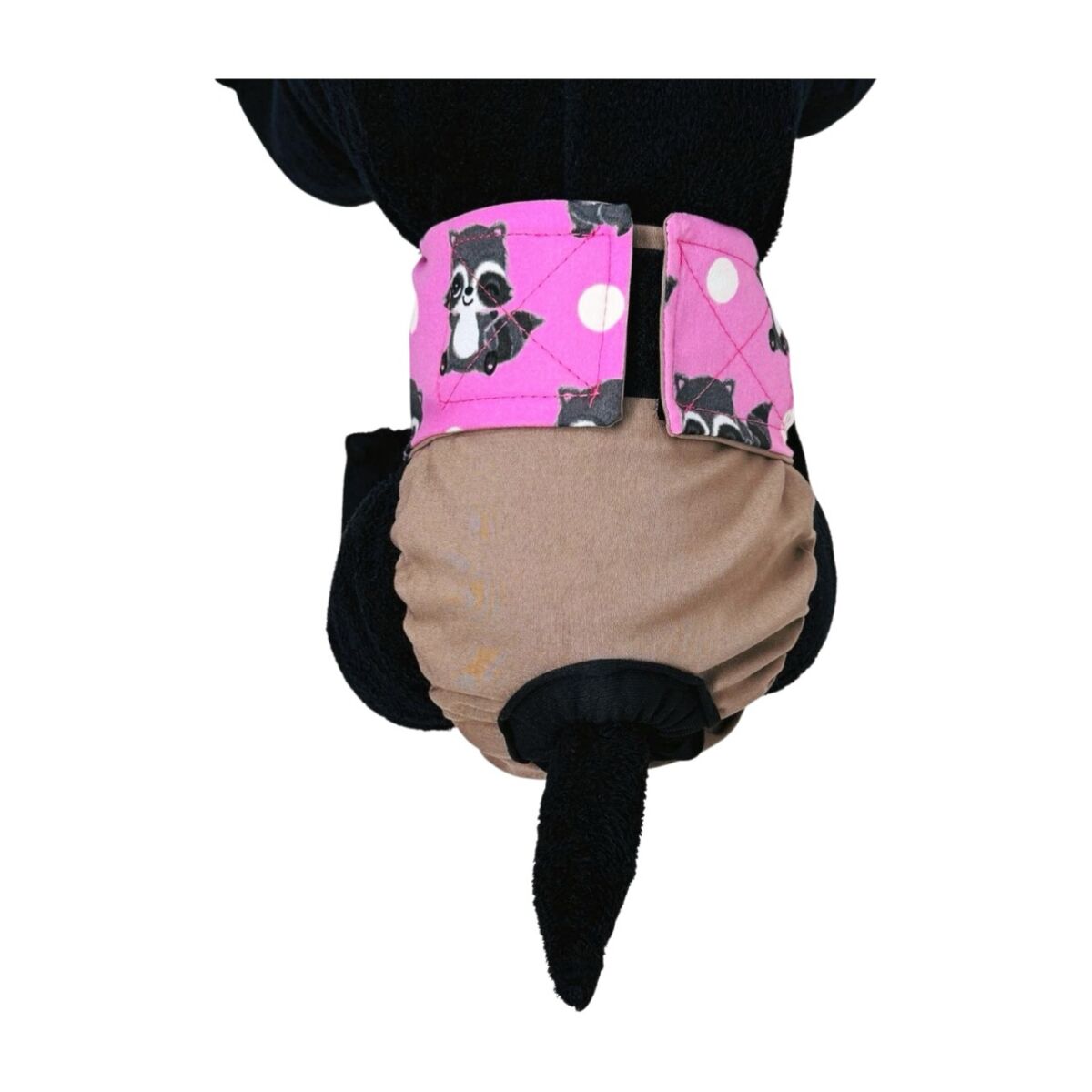 Barkertime Hot Cheetah Waterproof Premium Cat Diaper - Made in USA
